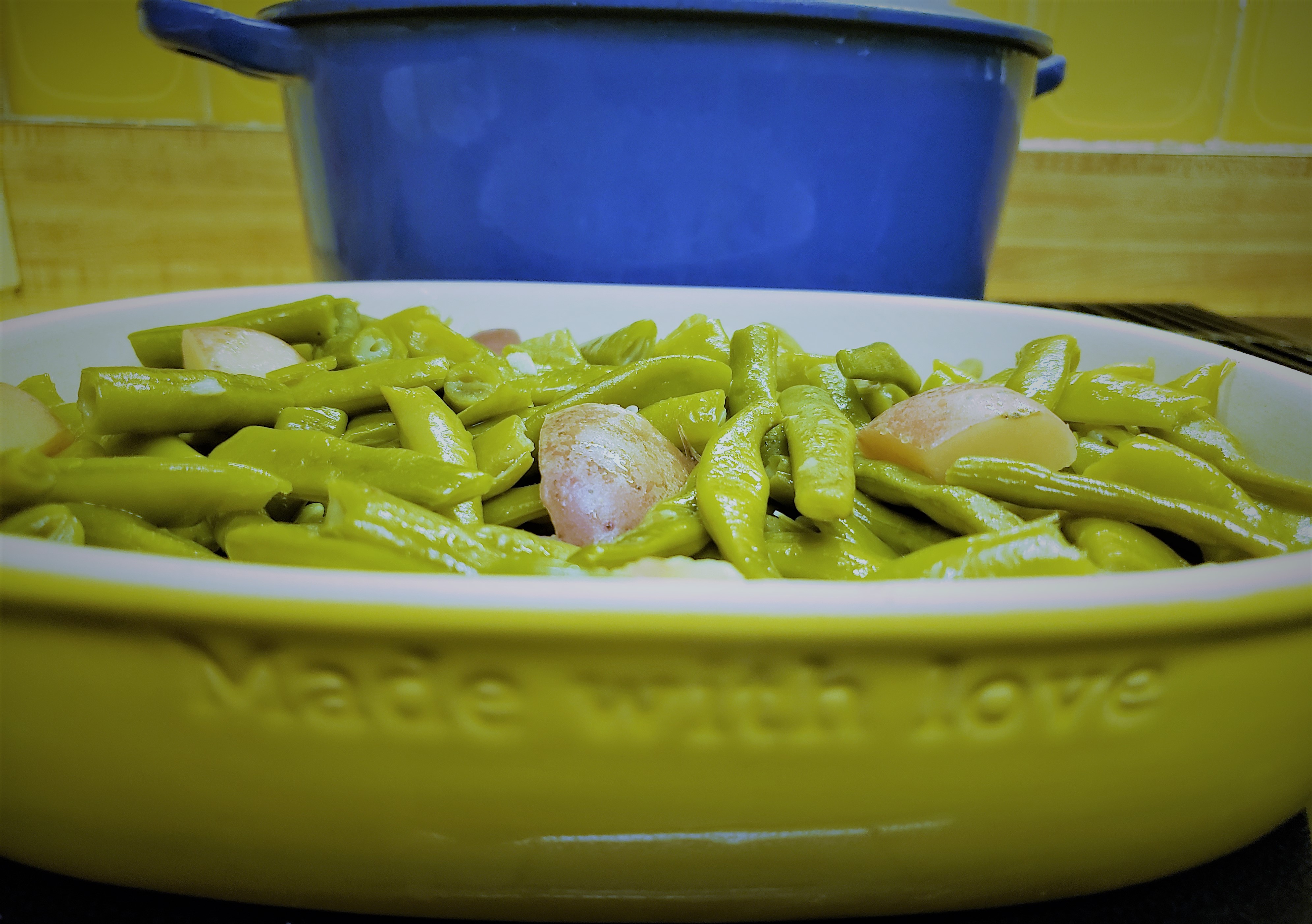 Nana's Green Beans - Collards Are The Old Kale